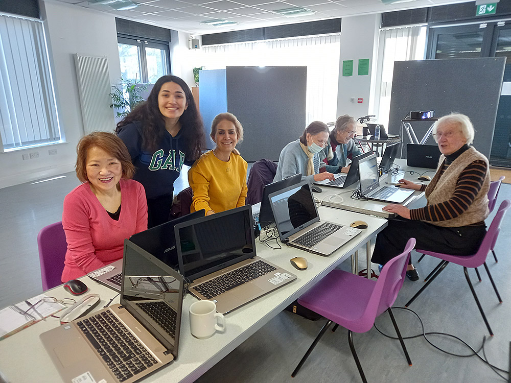 Tea and Tech - Computer Basics started in January | Hope Corner ...